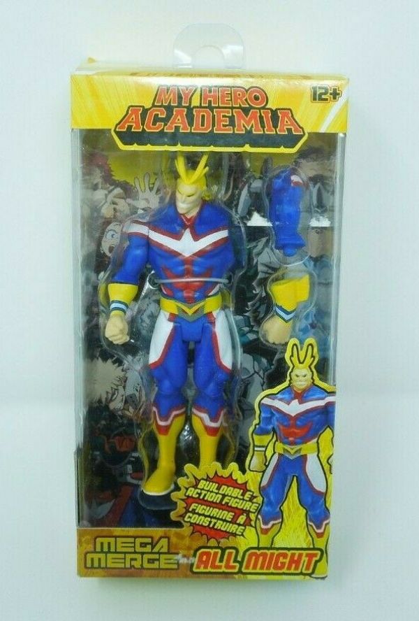 Mega Merge Funimation My Hero Academia All Might 5” Buildable Figure ...