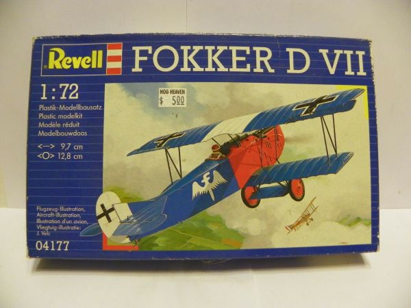 Revell OH177 1/72 Scale Fokker D VII Model Kit Inside | #69474458