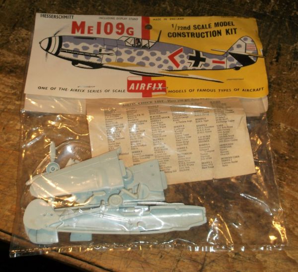 1959 Messerschmitt Me109G Series 1 Airfix 1:72 Bagged Model Kit | #69510439